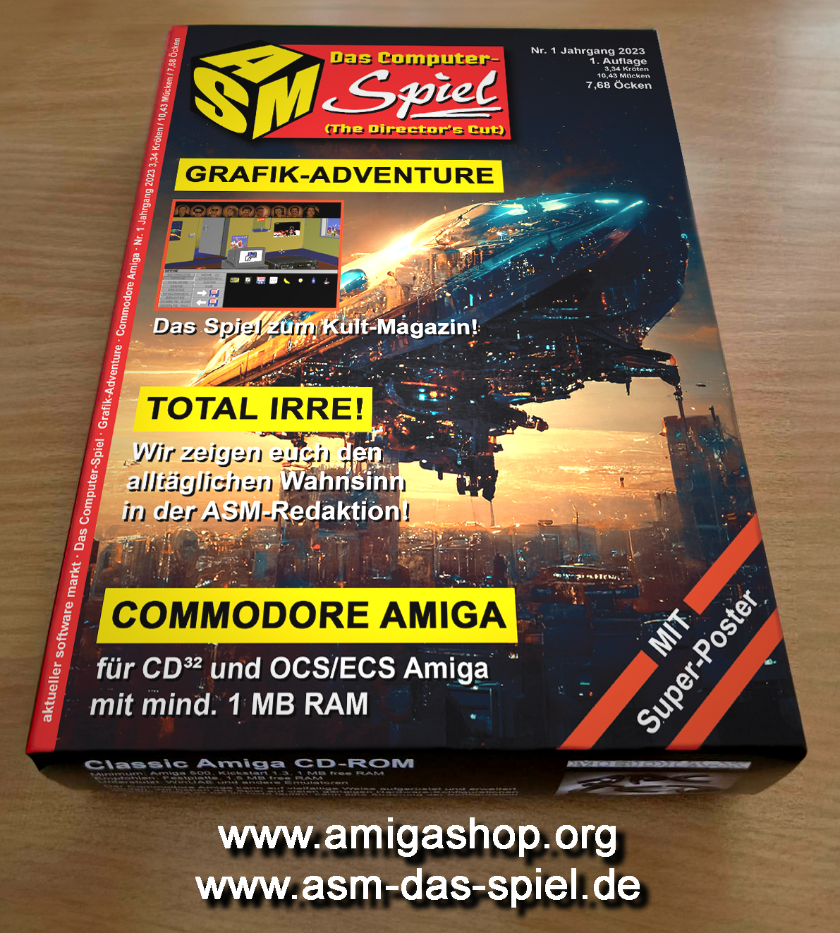 ASM - Das Computer-Spiel (The Director's Cut) (German version), Amiga ...